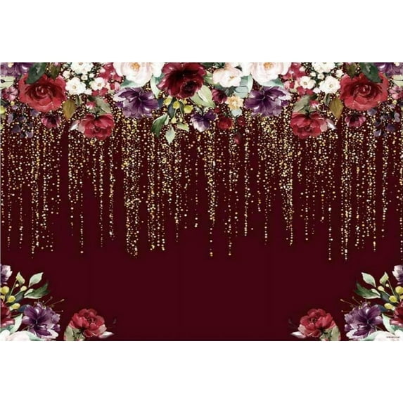 Background Wedding Ceremony Backdrop Marriage Engagement Flower Arch ...