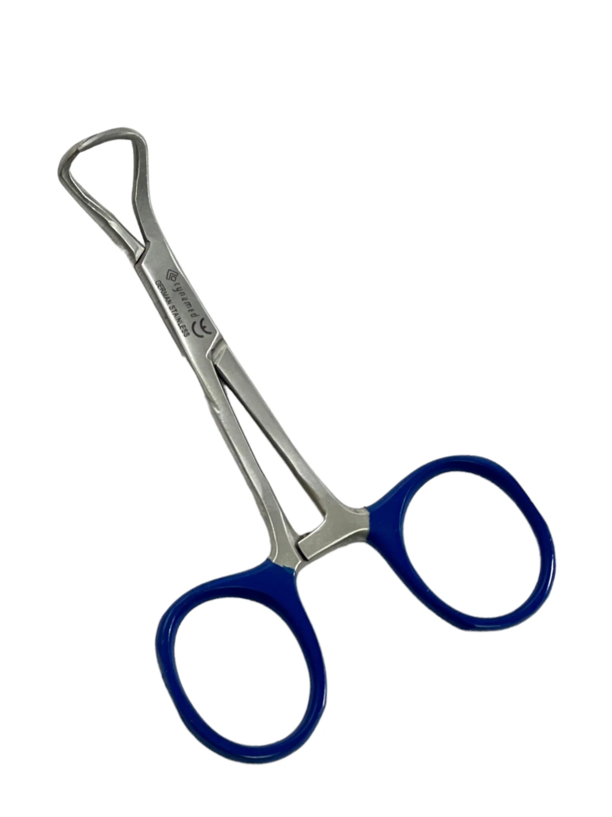 Backhaus Towel Clamp 3.5" With Blue Handle German Stainless Grasping ...