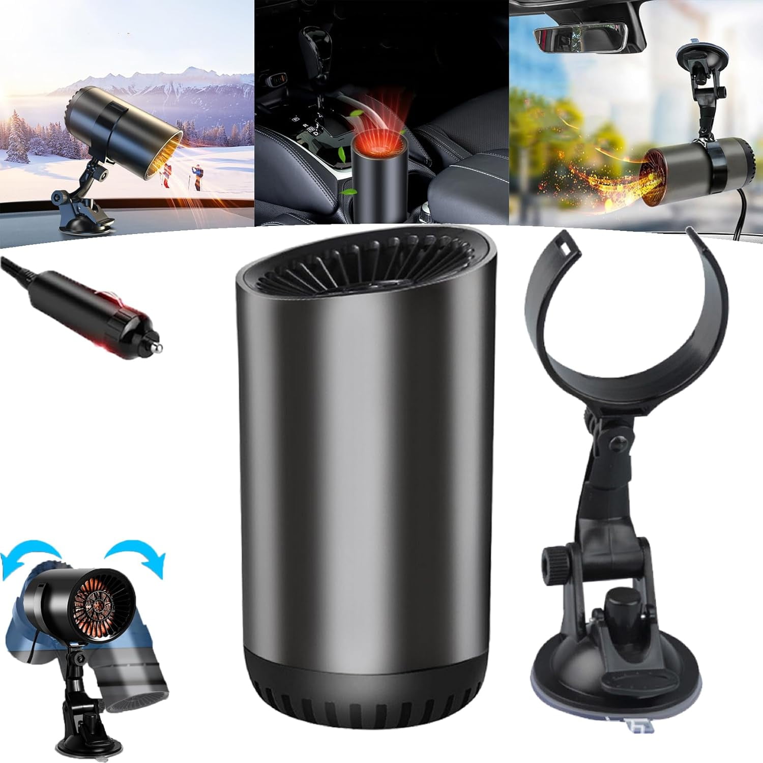 Backkitchen Car Warm Air Blower, Fast Heating Car Warm Air Blower, Auto ...