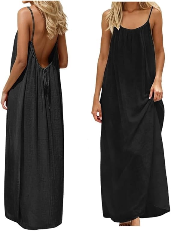 Backless Cami Dress,22 Colors House Dress Backless Dress, Cami Lounge ...