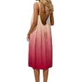 Backless Cami Dresses for Women Cami Lounge Dress Backless Solid Color ...