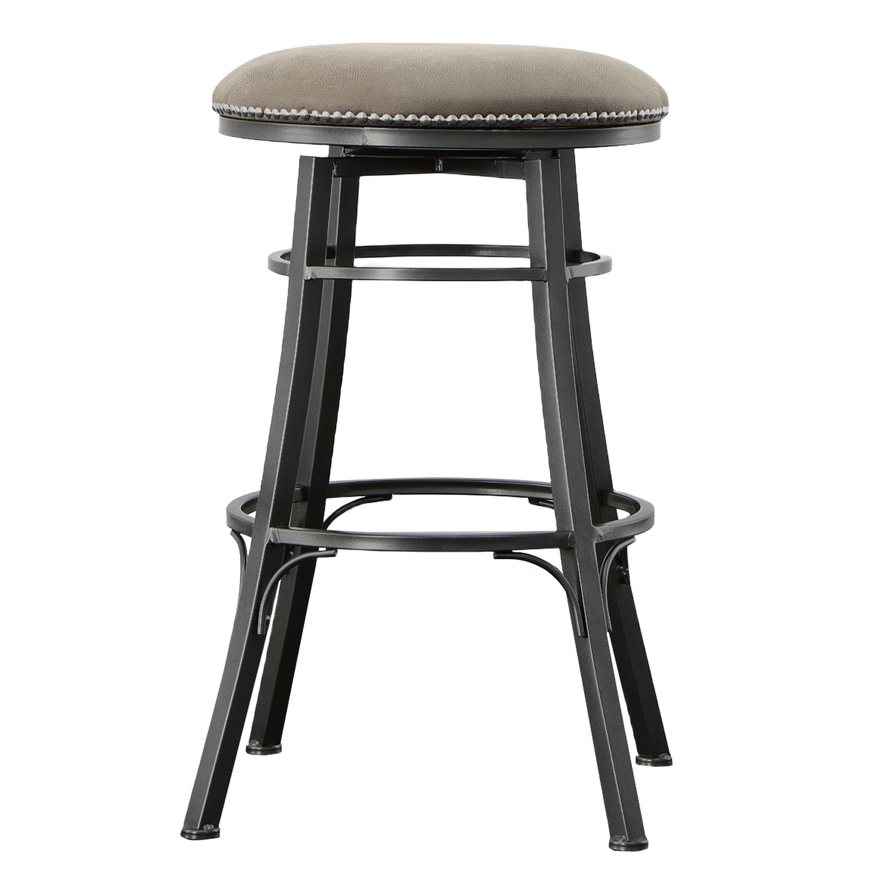 Backless Counter Stool / Heavy Duty Frame, Upholstered Seat / Resistant ...