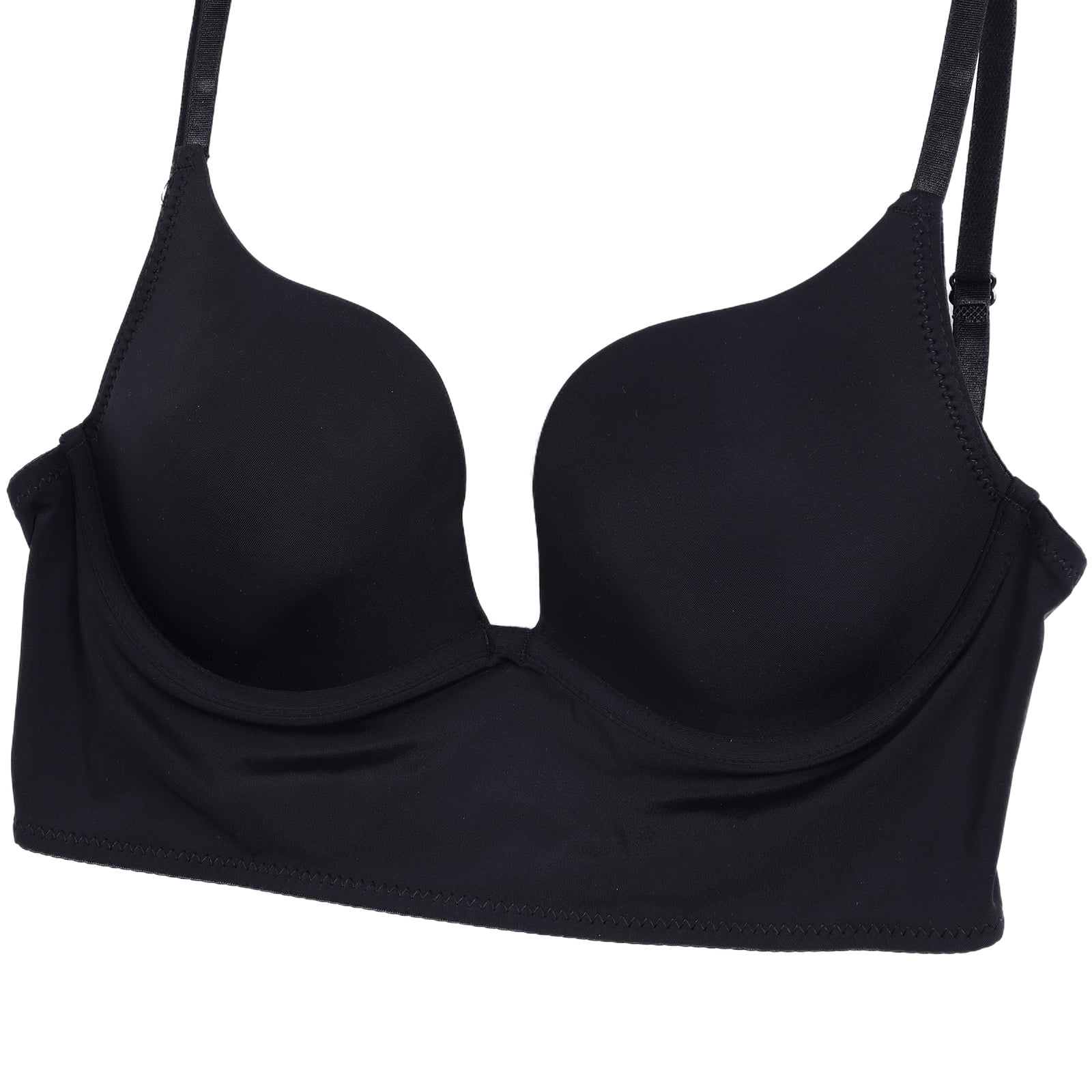 Backless Underwear Back U-Shaped Small Chest Gathering Women Deep V ...