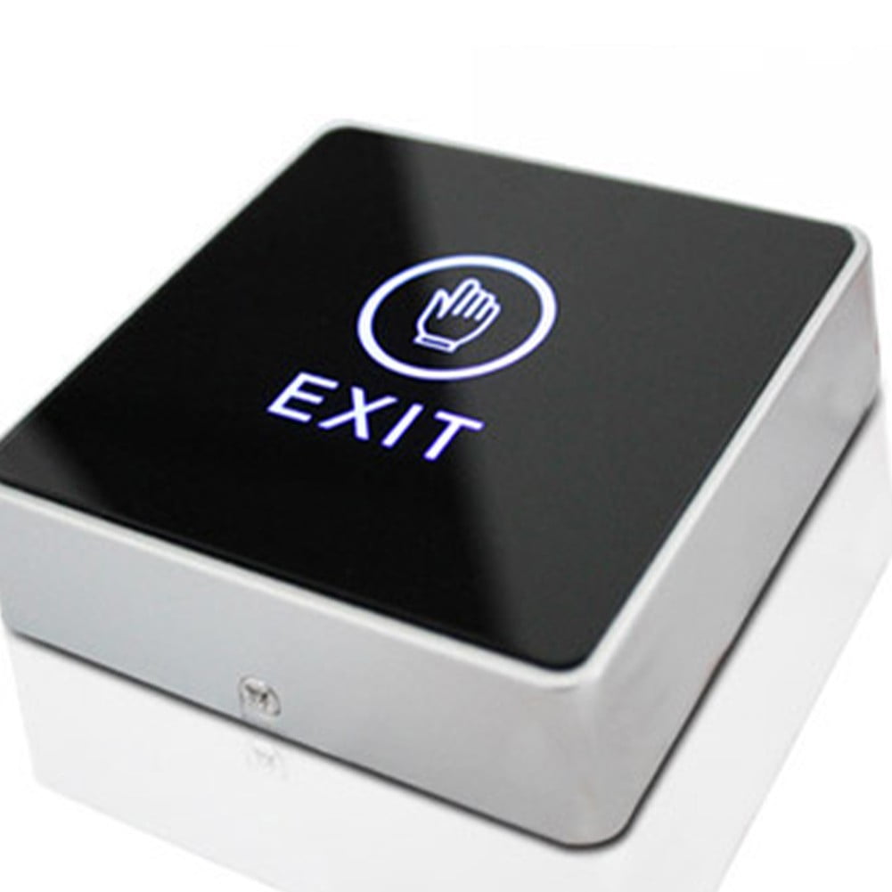 Backlight Push Touch Exit Button Infrared Door Switch With LED ...