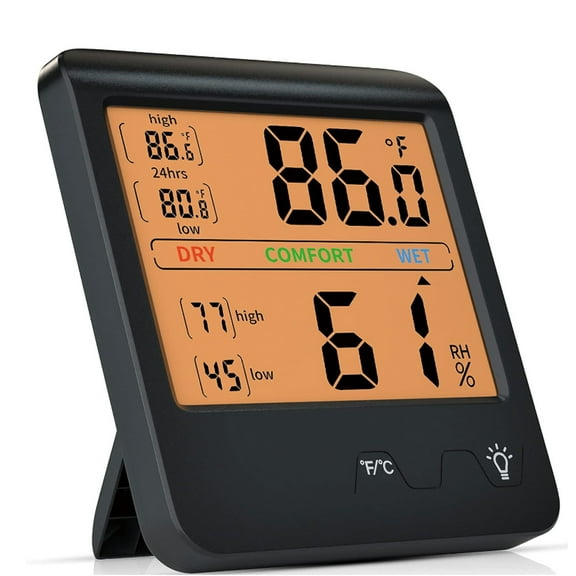 ThermoPro TP55 Digital Hygrometer Indoor Thermometer Humidity Gauge ...