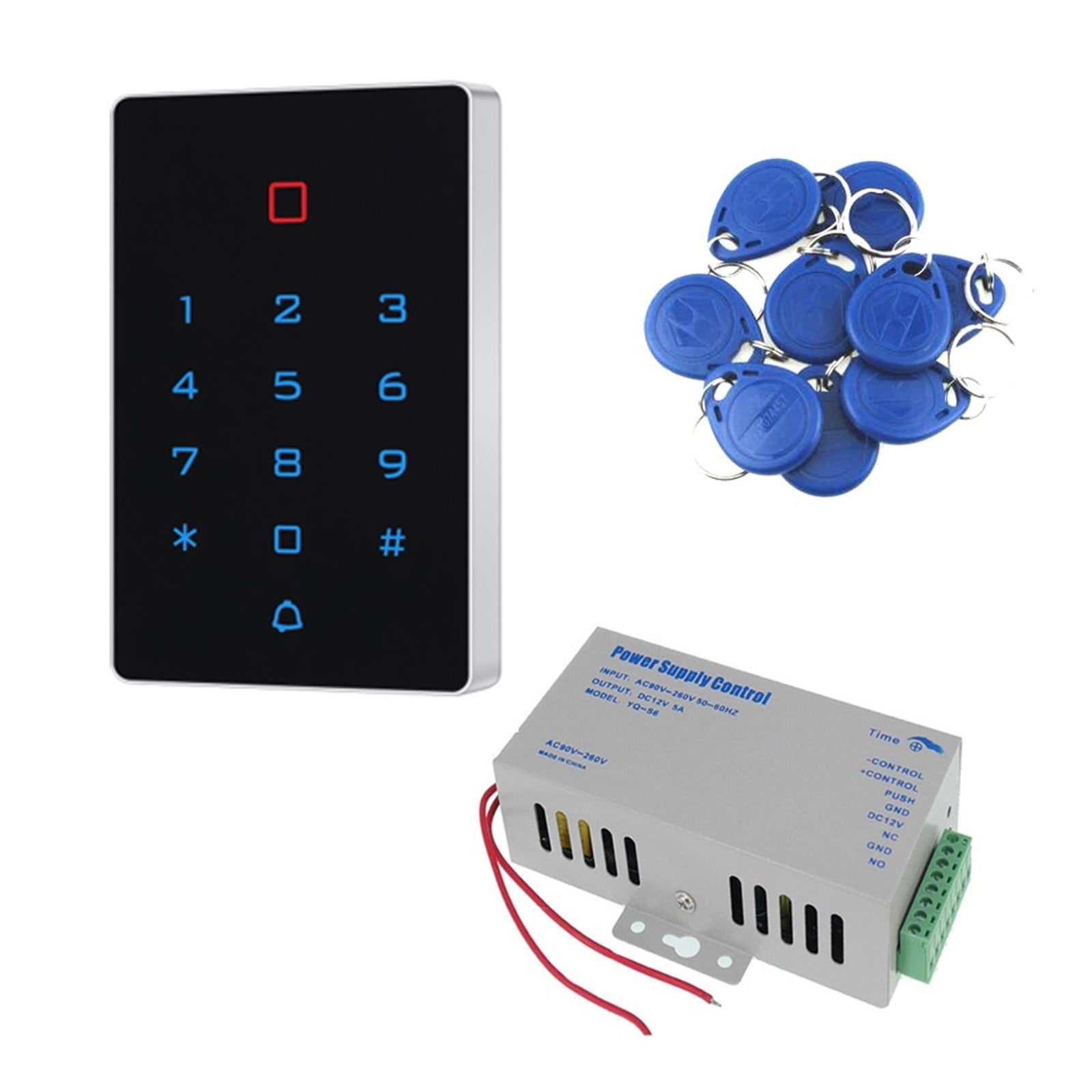 Backlight touch card access control keypad door lock door opener ...