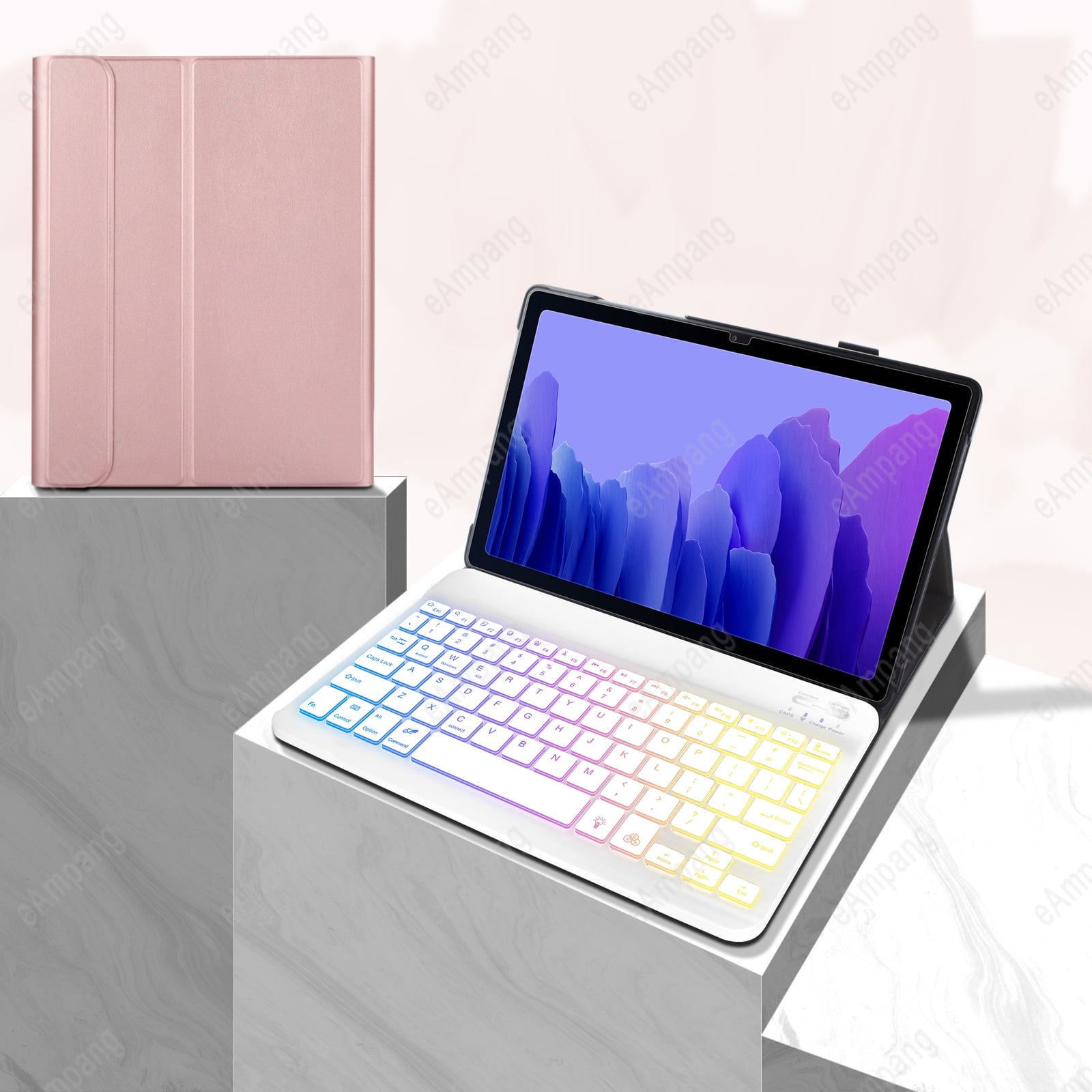 Backlit Keyboard Case Mouse For Samsung Galaxy Tab A8 A7 S6 Lite Tab S7 S6 S5e A6 10.1 A 10.5 ...