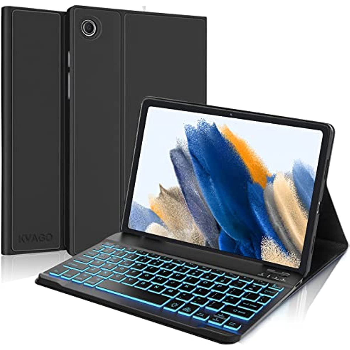 Walmart Backlit Keyboard Case for Galaxy Tab A8 10.5 2022, Detachable ...