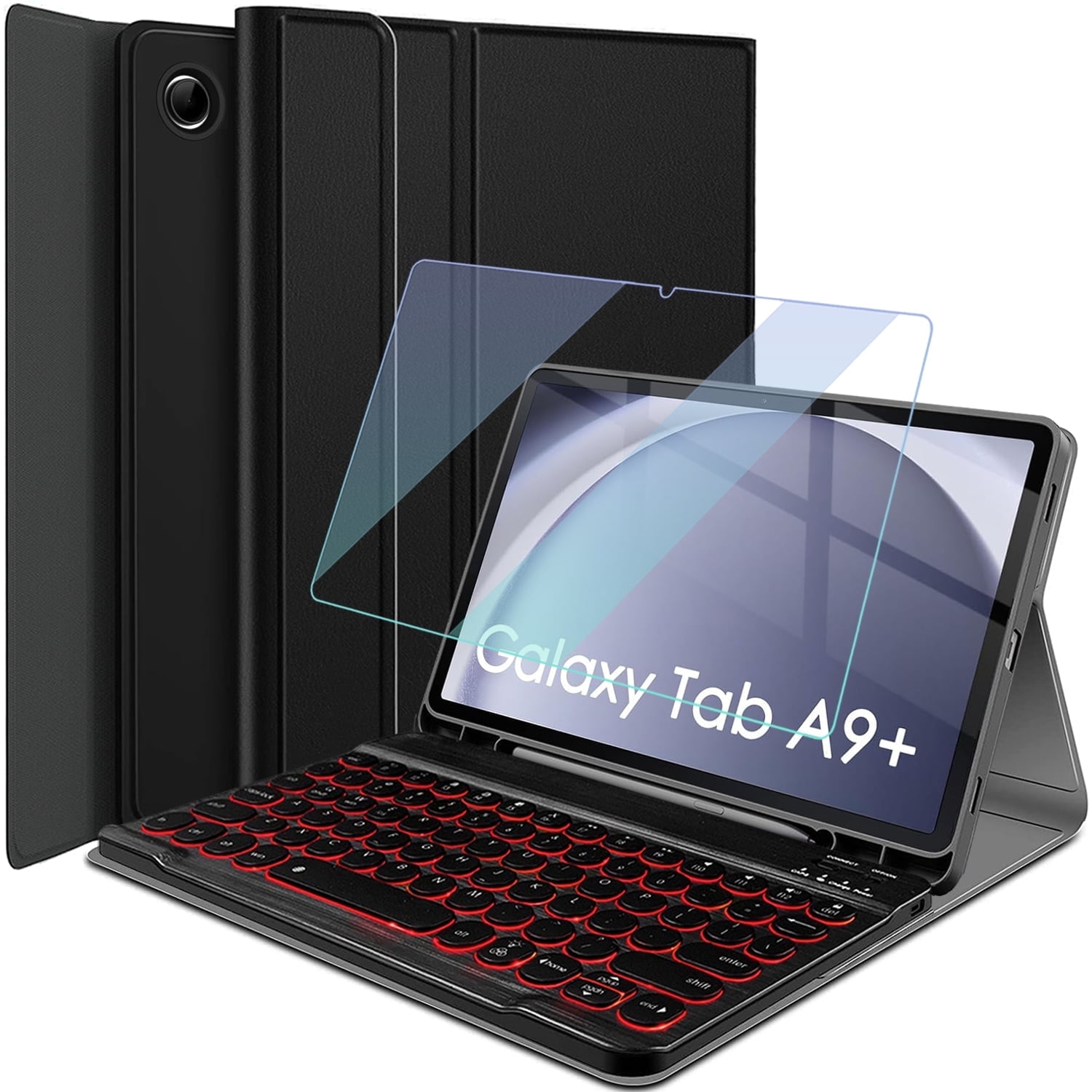 Wineecy SM-X210/X216/X218 Backlit Keyboard Case for Samsung Galaxy Tab ...