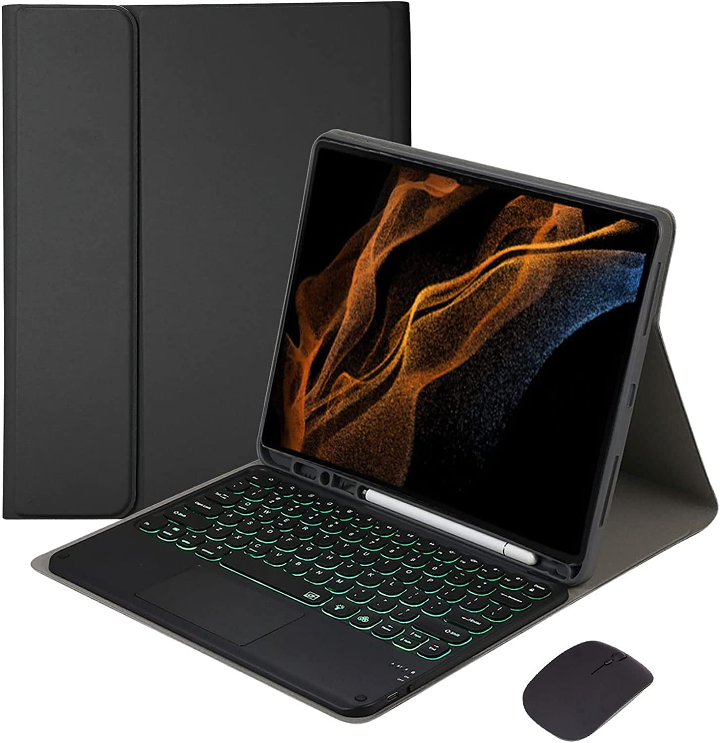 Backlit Keyboard Case for Samsung Galaxy Tab S8 Ultra 14.6" 2022 ...