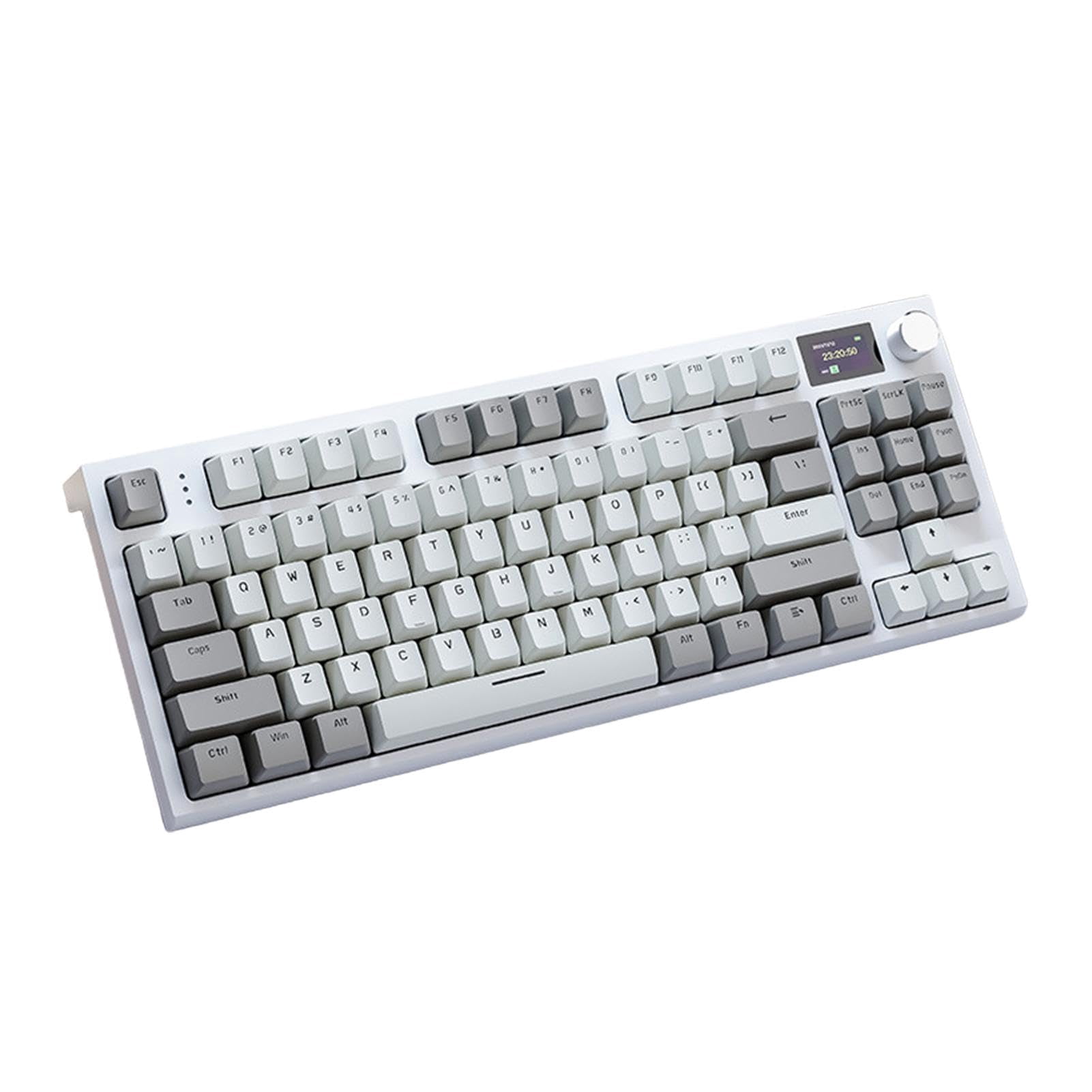 Backlit Mechanical Keyboard,2.4GHz Wireless/Wired/BT 5.0 3-Mode Gasket ...