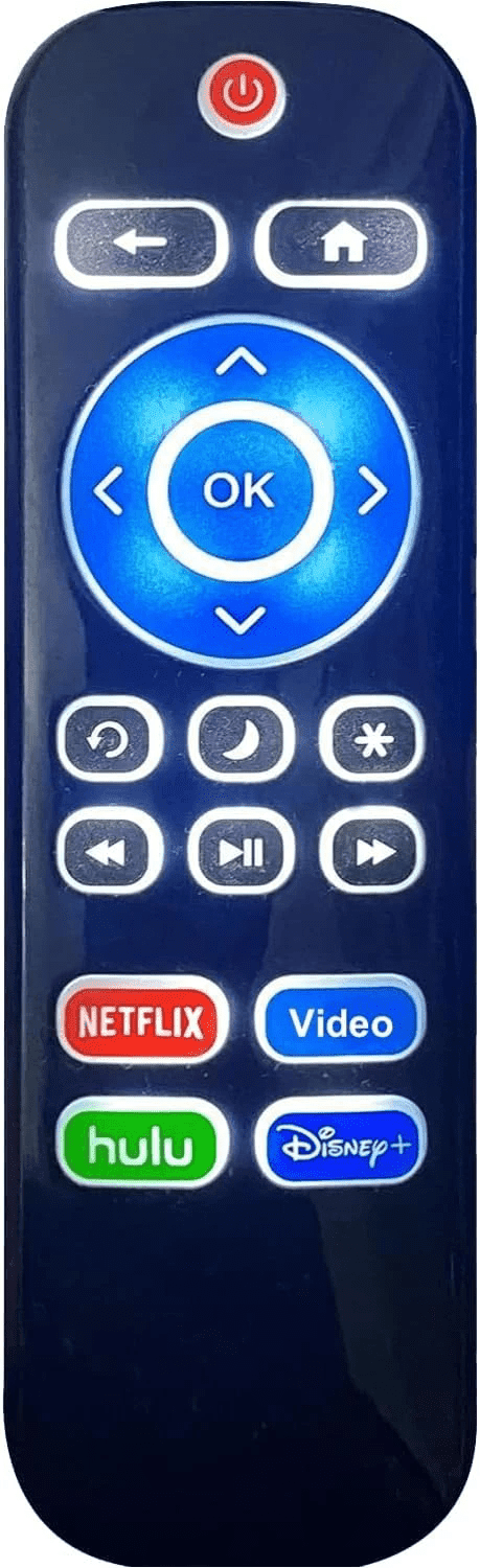 GHYREX, Remote Control RC280, Backlit, For Roku TVs - Walmart.com