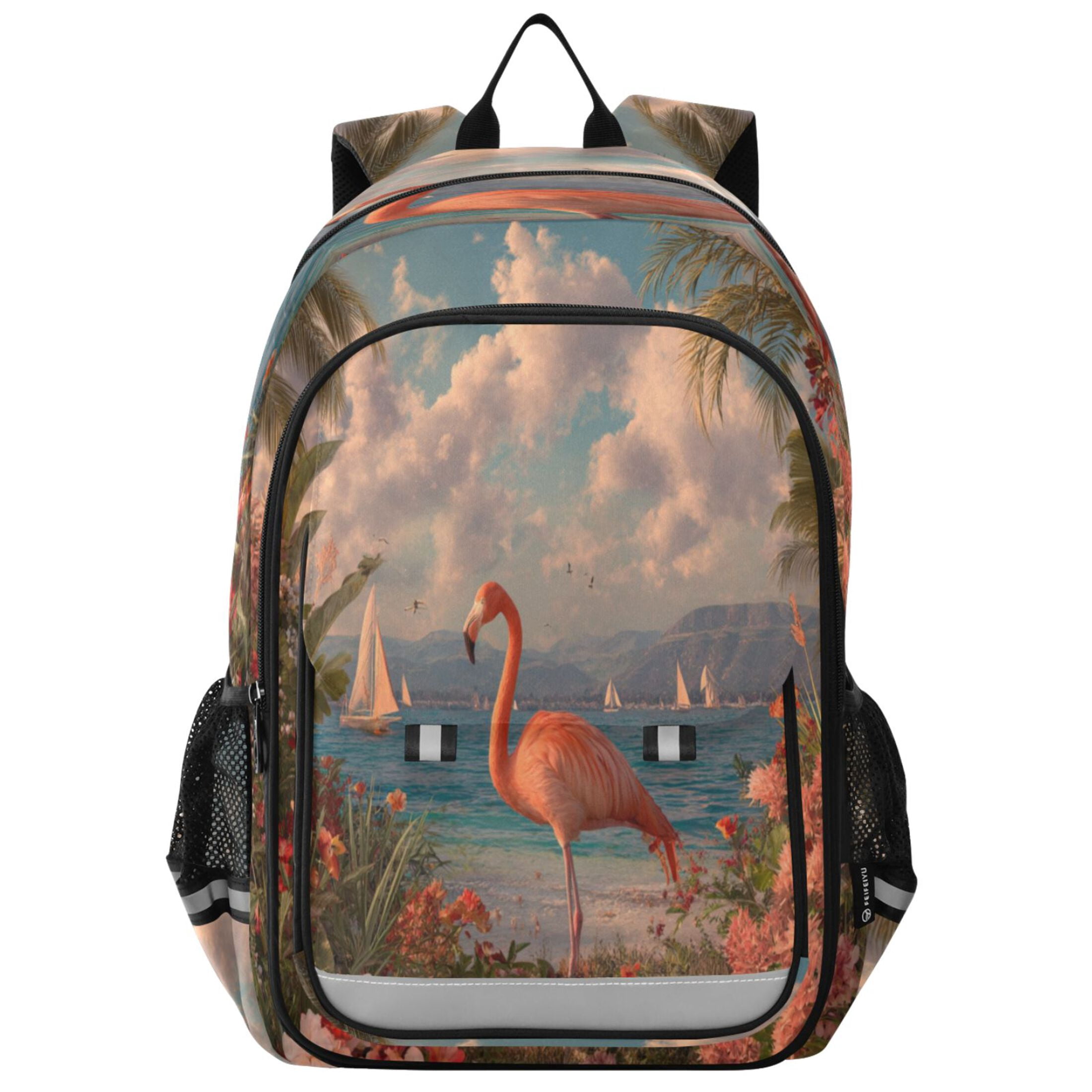 Backpack 12.9 *5.1 * 17.7 Inches Outing Backpack, Shopping Backpack ...