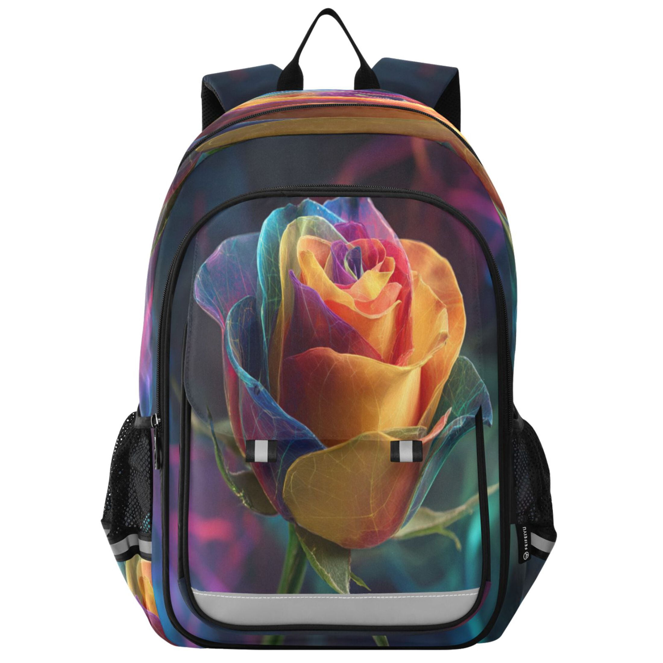 Backpack 12.9 *5.1 * 17.7 Inches Outing Backpack, Shopping Backpack ...