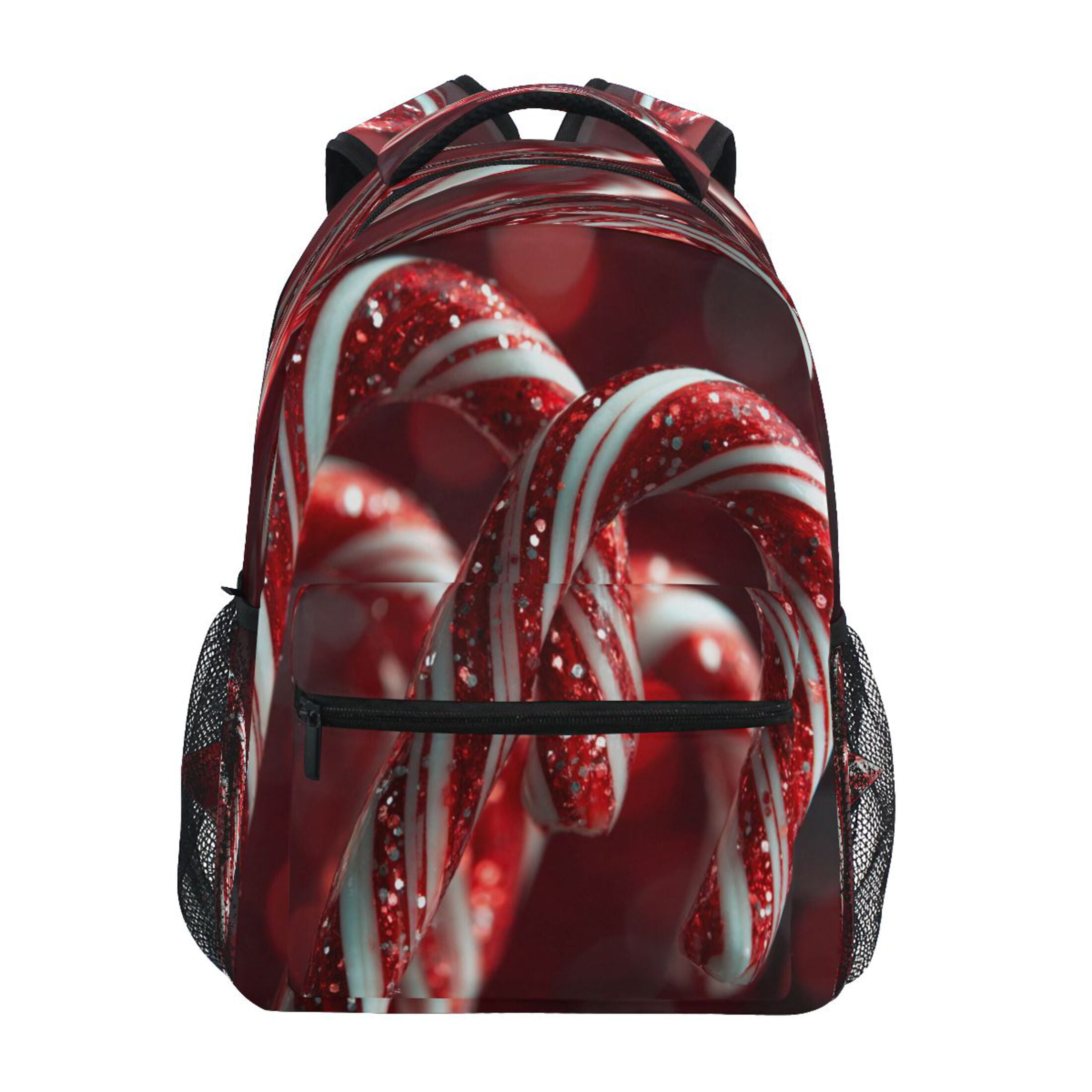 Backpack 16x11.4x6.9 Inches Fashion Backpack Shopping Travel Outing Backpack Cartoon Christmas ...