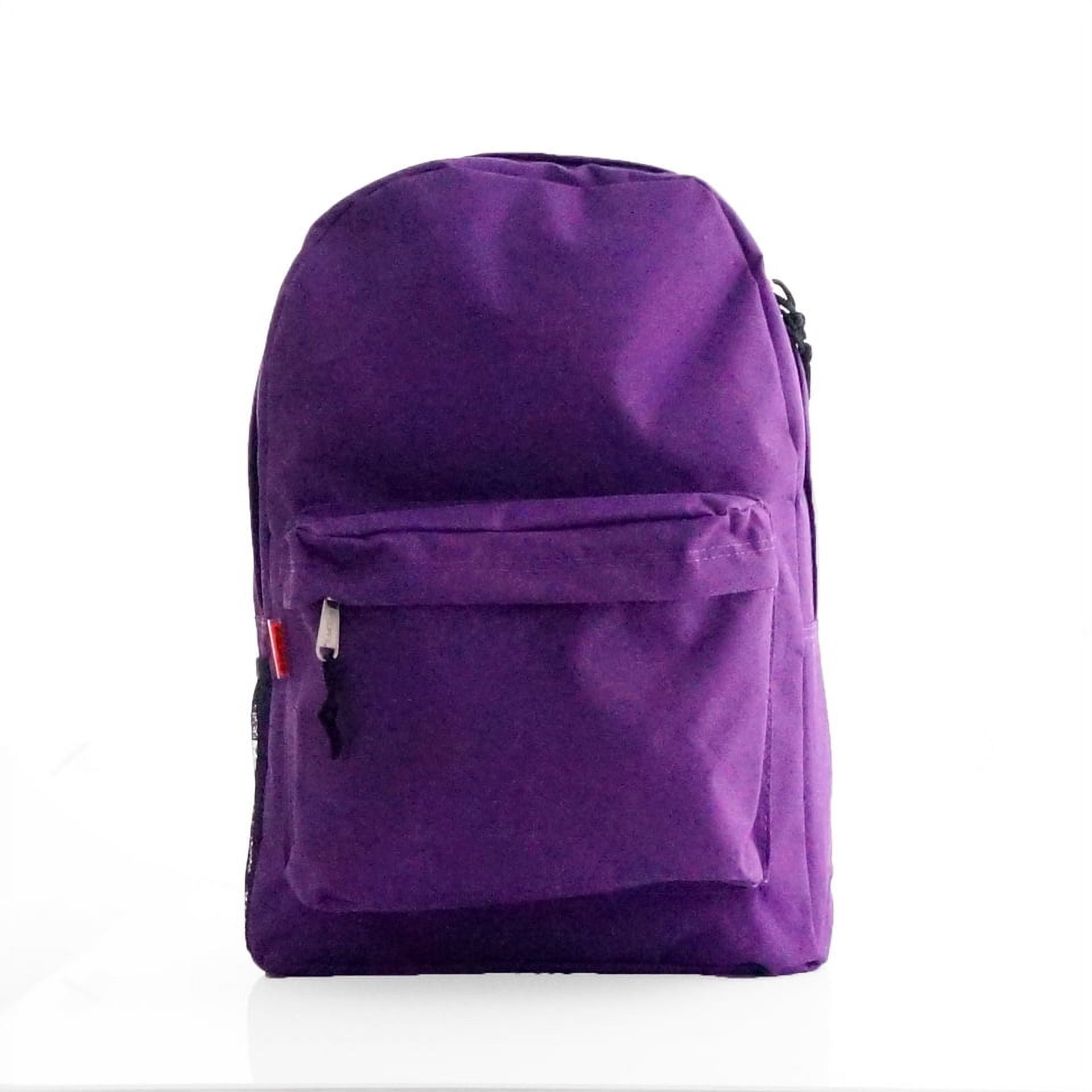 Backpack 18 inch Padded Back School Day Pack Classic Book Bag Mesh ...
