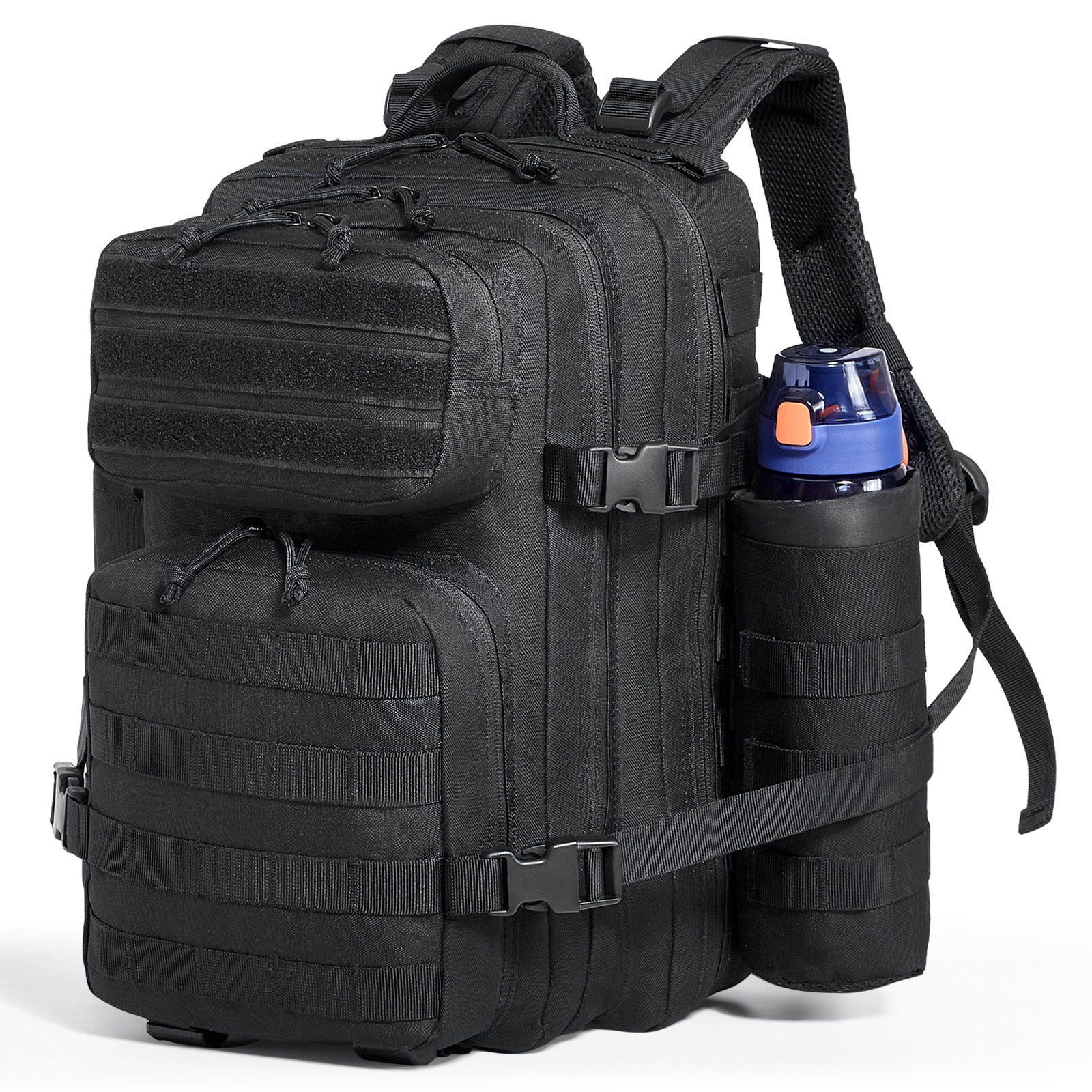 Backpack 25L Military Backpack with Molle Mode & 3 Compartments ...