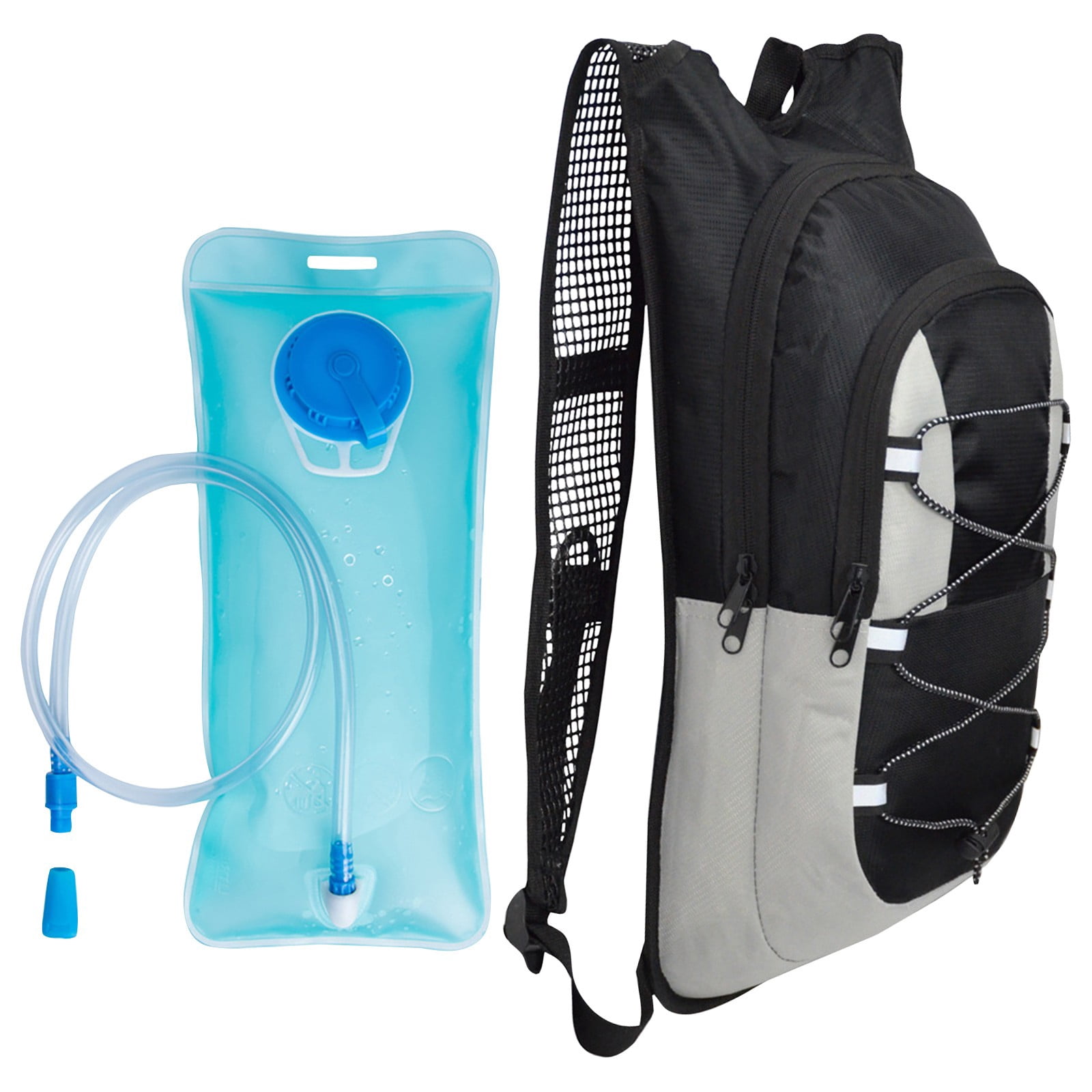 Backpack with 2L Water Bladder, Hiking Water Backpack for Women Men ...
