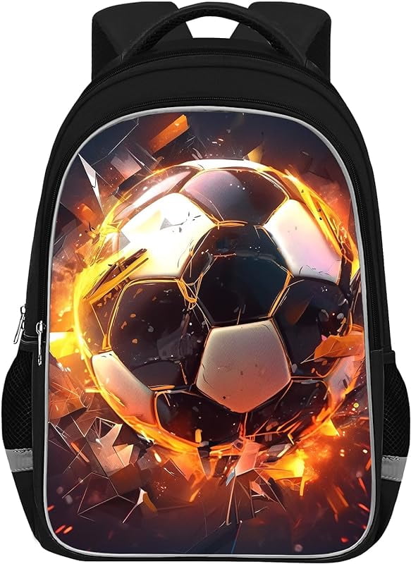 Backpack 3-Piece Set Student Bag 17 Inch Multifunctional Large Capacity ...