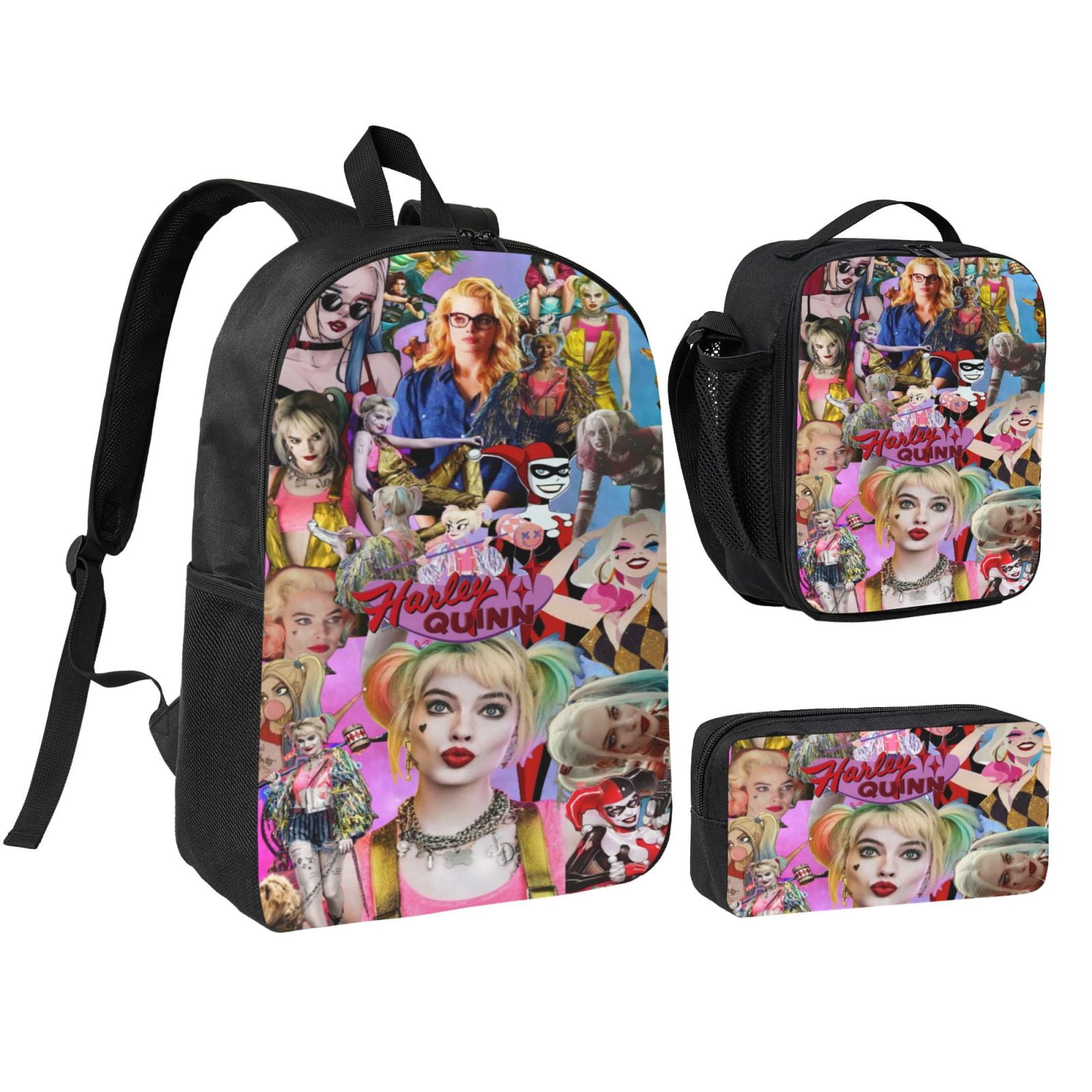 Backpack 3Pcs Set, Fashion Large Capacity Travel Laptop Bag, Cute ...
