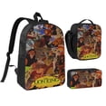 Backpack 3Pcs Set, Fashion Large Capacity Travel Laptop Bag, Cute ...