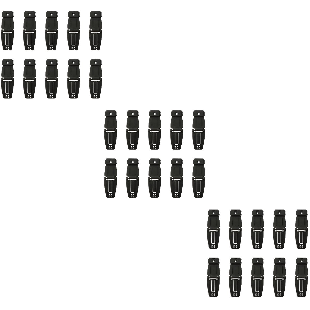 Backpack Accessories 30 PCS Bag Webbing Connector Buckle for Ribbon ...