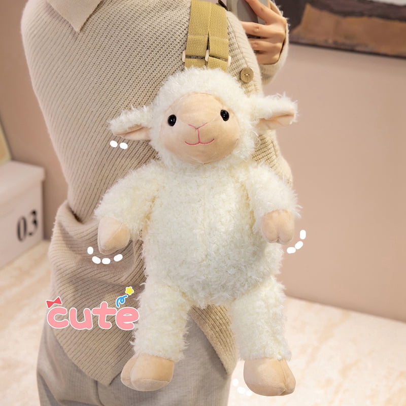 Backpack - Adjustable Strap Stuffed Animal Bag with Hidden Storage ...