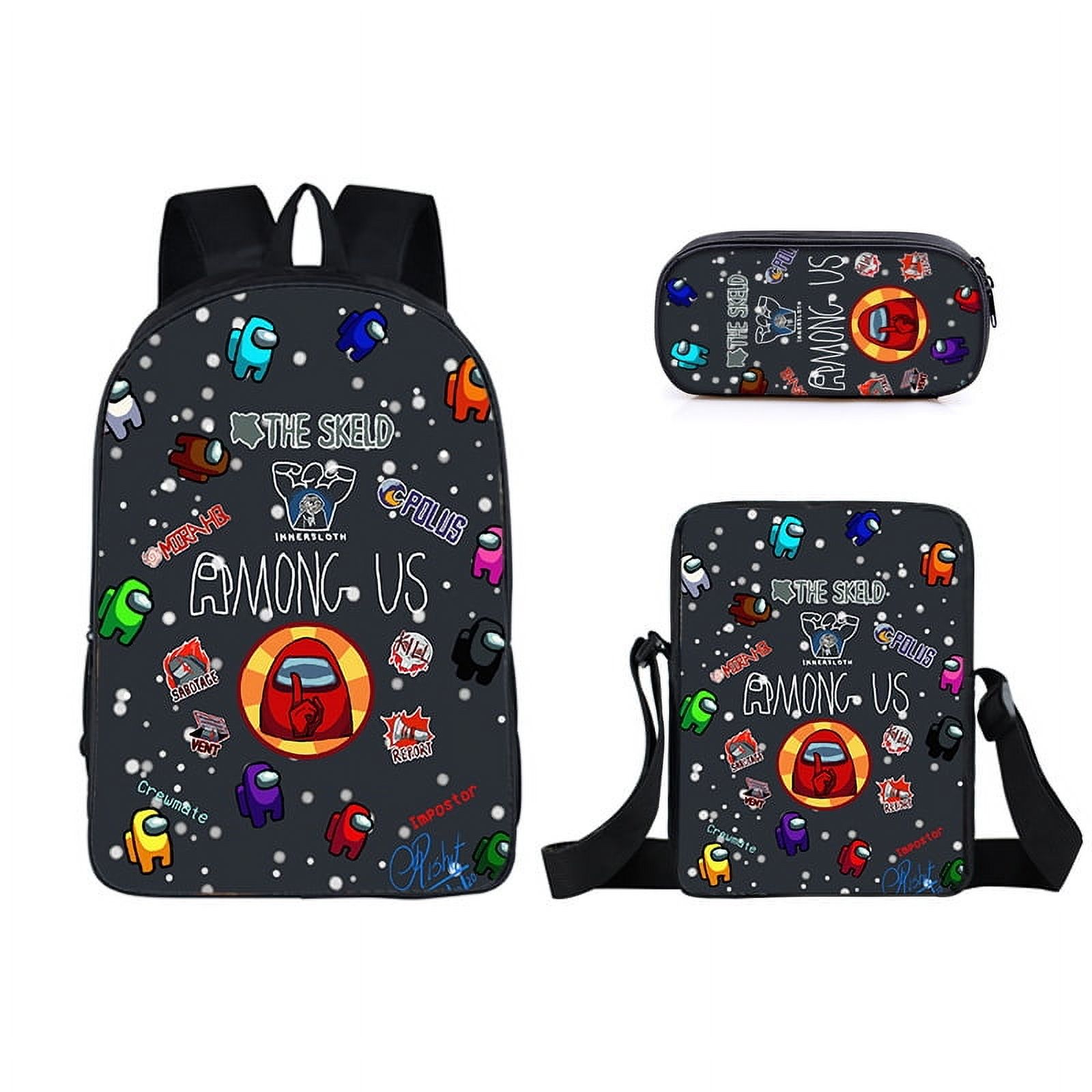 Backpack Among us Cartoon Anime Backpack - Walmart.com