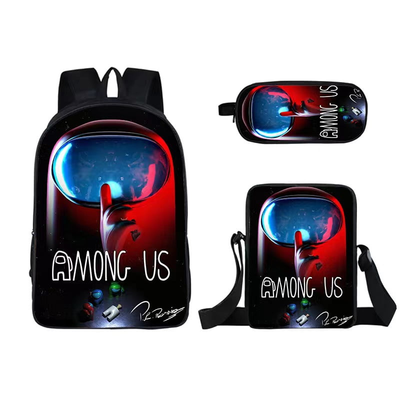 Backpack Among us Cartoon Anime Backpack - Walmart.com