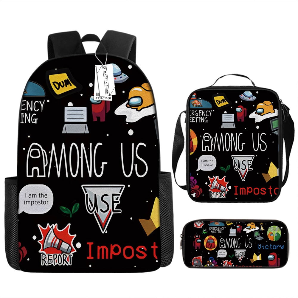 Backpack Among us Cartoon Anime Backpack - Walmart.com