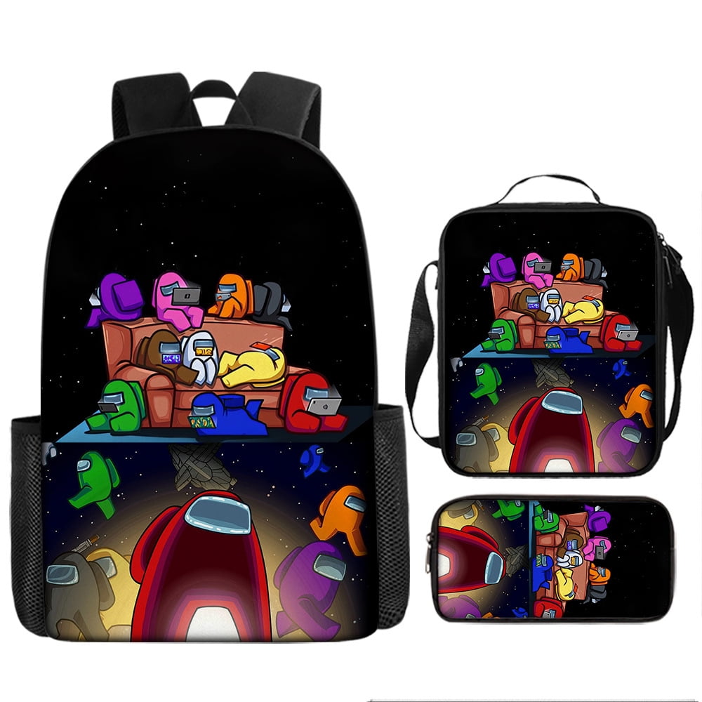 Backpack Among us Cartoon Anime Backpack - Walmart.com