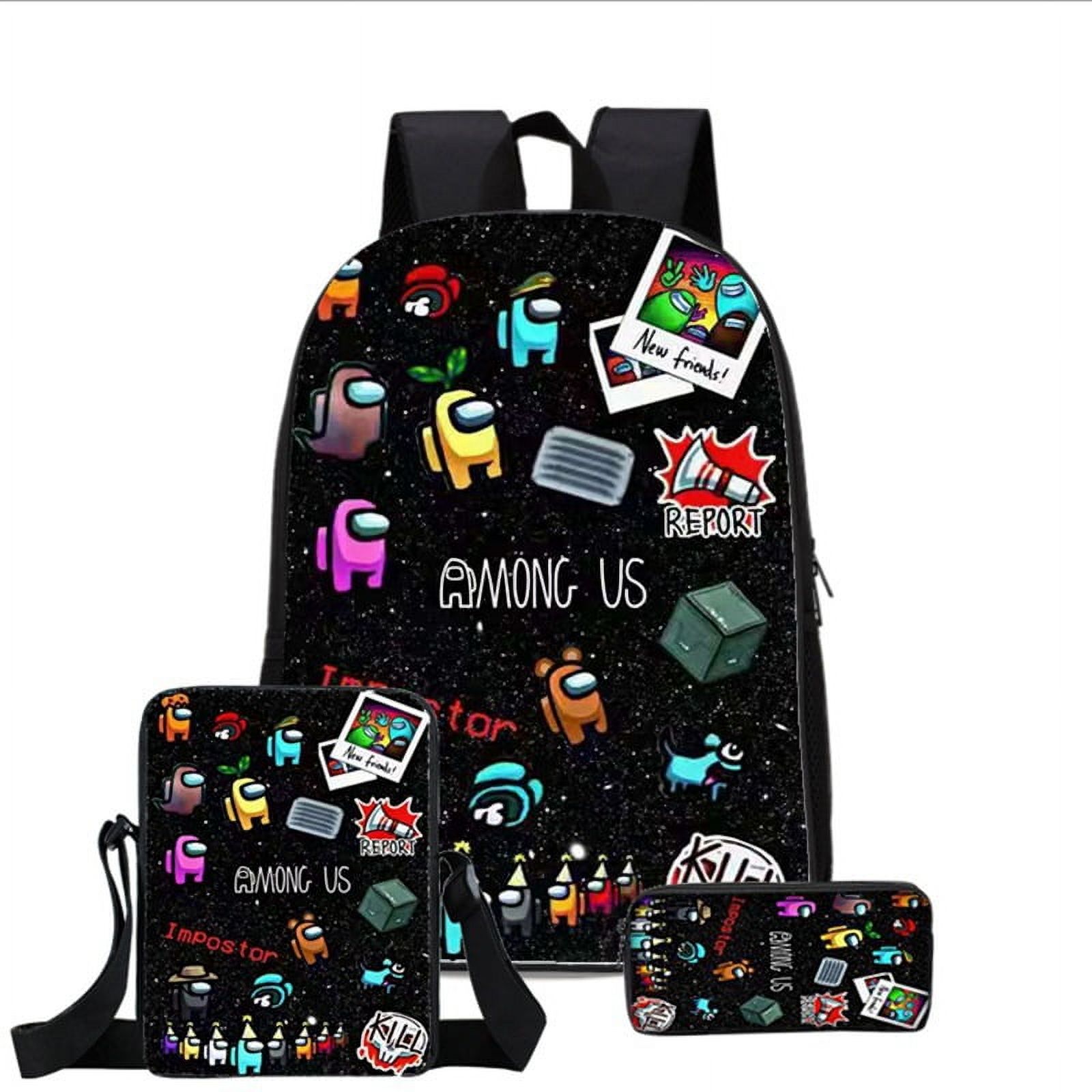 Backpack Among us Cartoon Anime Backpack - Walmart.com