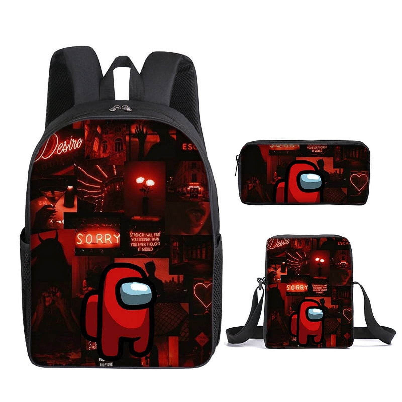 Backpack Among us Cartoon Anime Backpack - Walmart.com