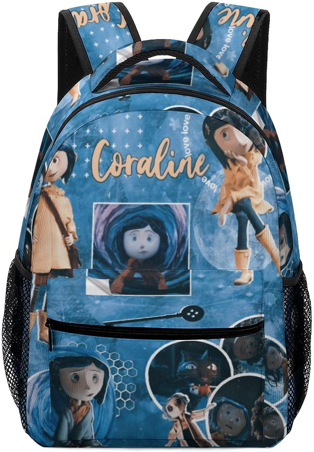 Backpack Animated Dark Fantasy Horror Cora-line Bag Multi-Function ...