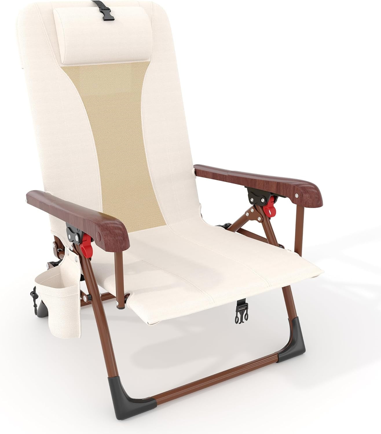 Backpack Beach Chair for Adults,Portable Folding Camping Chair with ...
