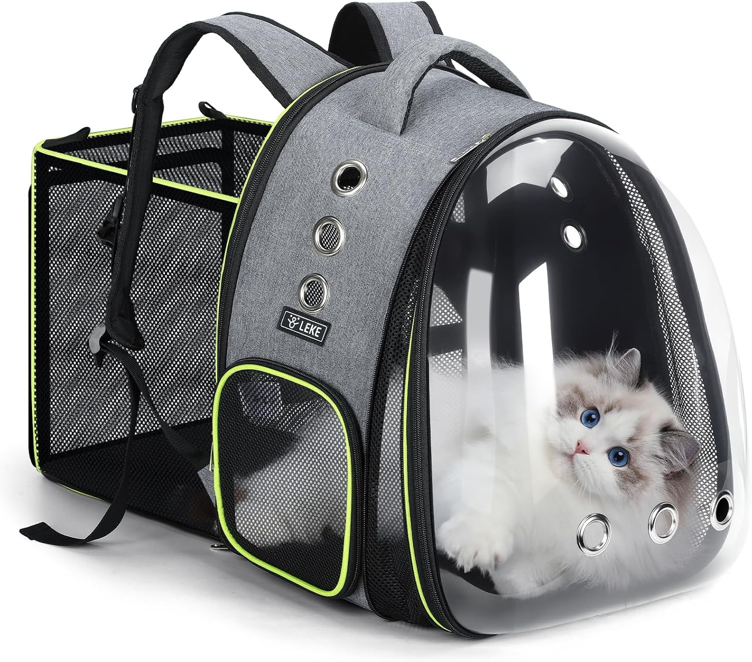 Backpack Carrier, Expandable Large Space Backpack for Kitty Small up to ...