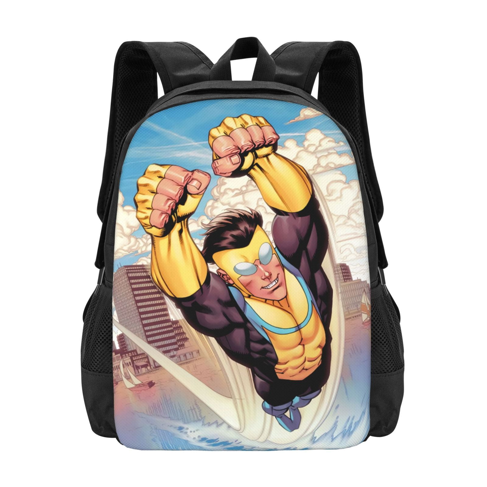 Backpack Cartoon Large Capacity Laptop Bag, Casual Travel Camping ...