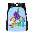 Backpack Cartoon Large Capacity Laptop Bag, Casual Travel Camping ...