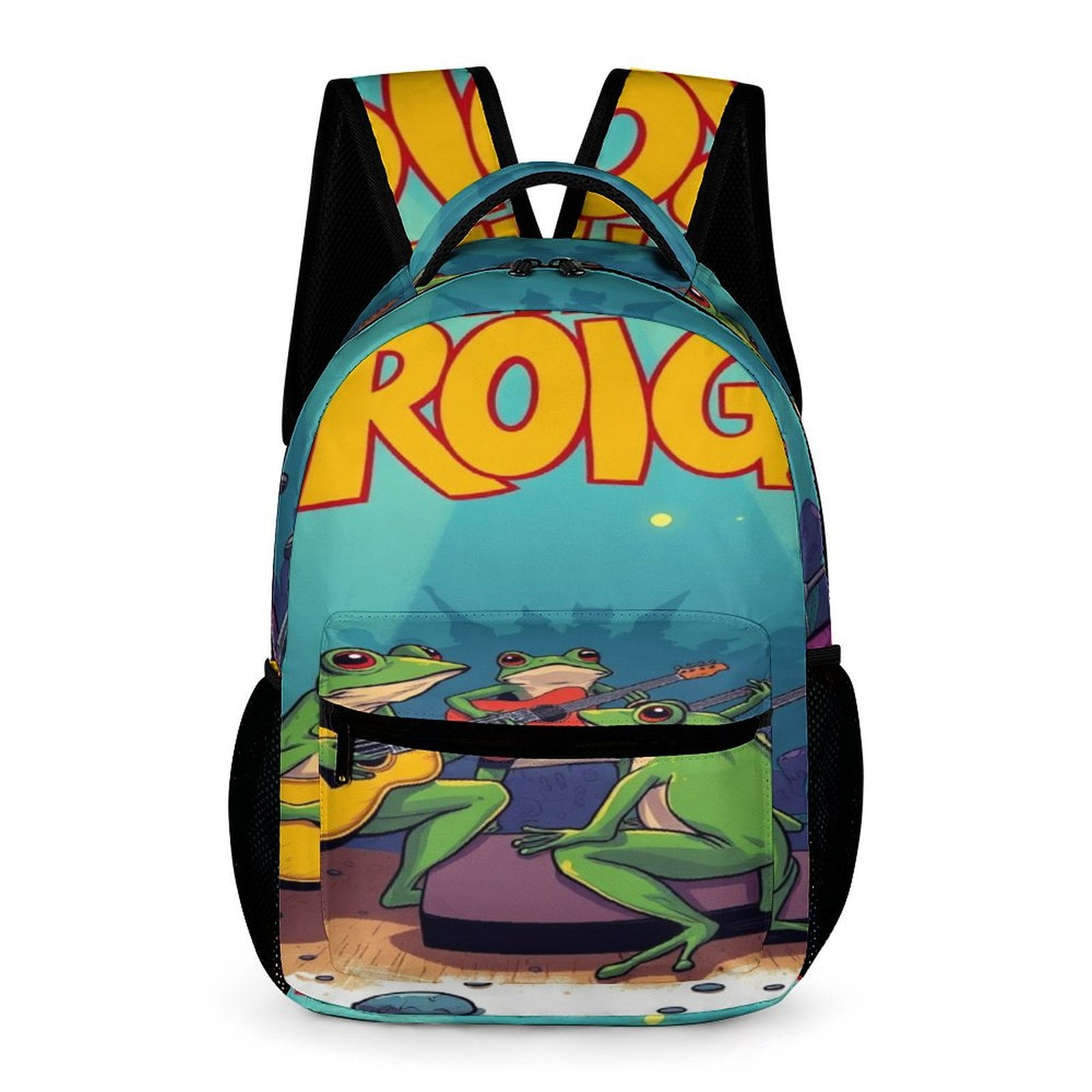 Backpack Casual Canvas Backpacks Frog Concert Bookbag Laptop Daypack ...