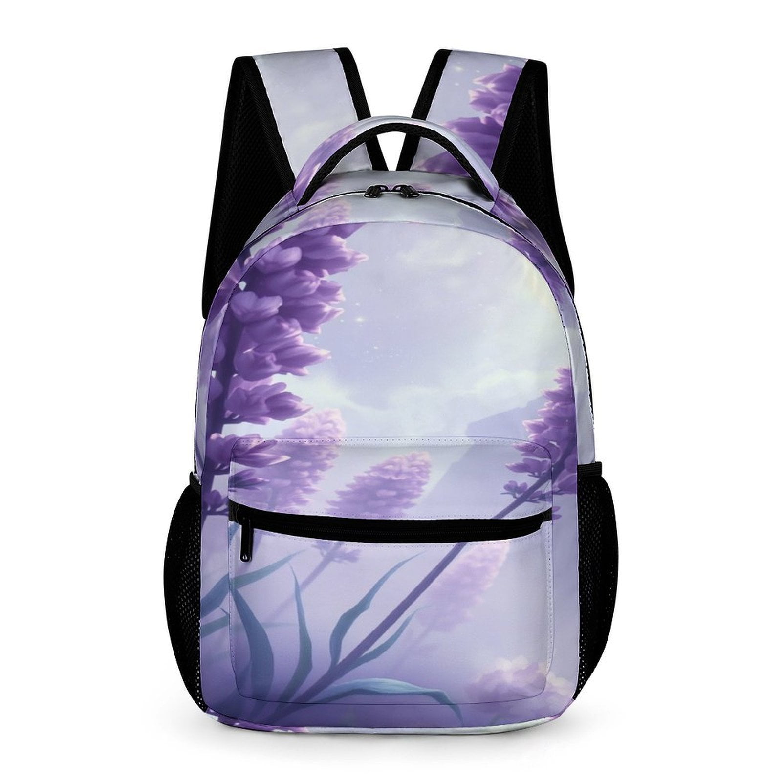 Backpack Casual Canvas Backpacks Lavender Bookbag Laptop Daypack for Teen Women Men - Walmart.com