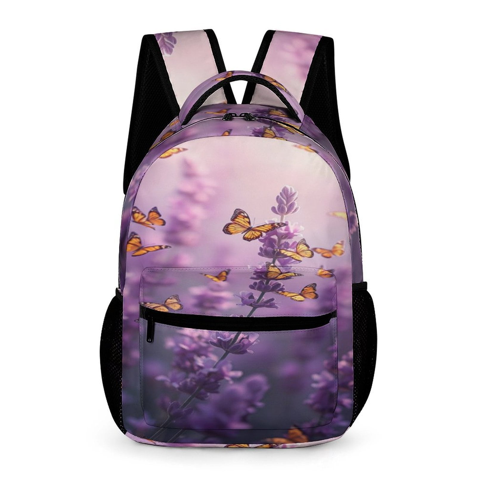Backpack Casual Canvas Backpacks Lavender Bookbag Laptop Daypack for ...