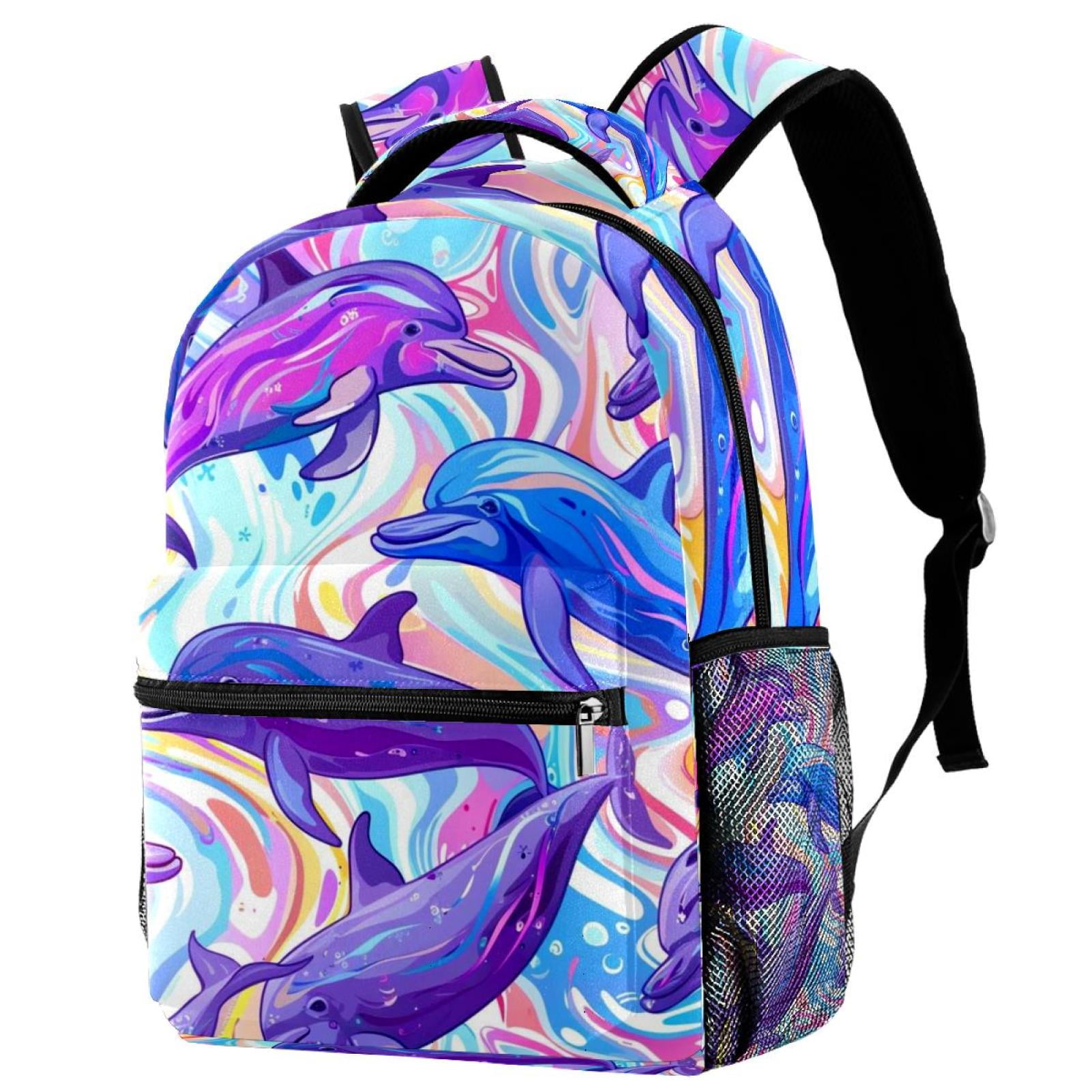 Backpack Casual Sports Daypack Travel School Bag with Multiple Pockets ...