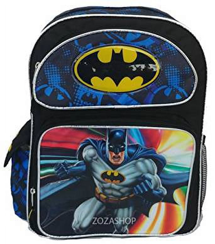 Backpack - Comics - Batman - Super Hero w/Black Logo 16 Bag 155289 ...