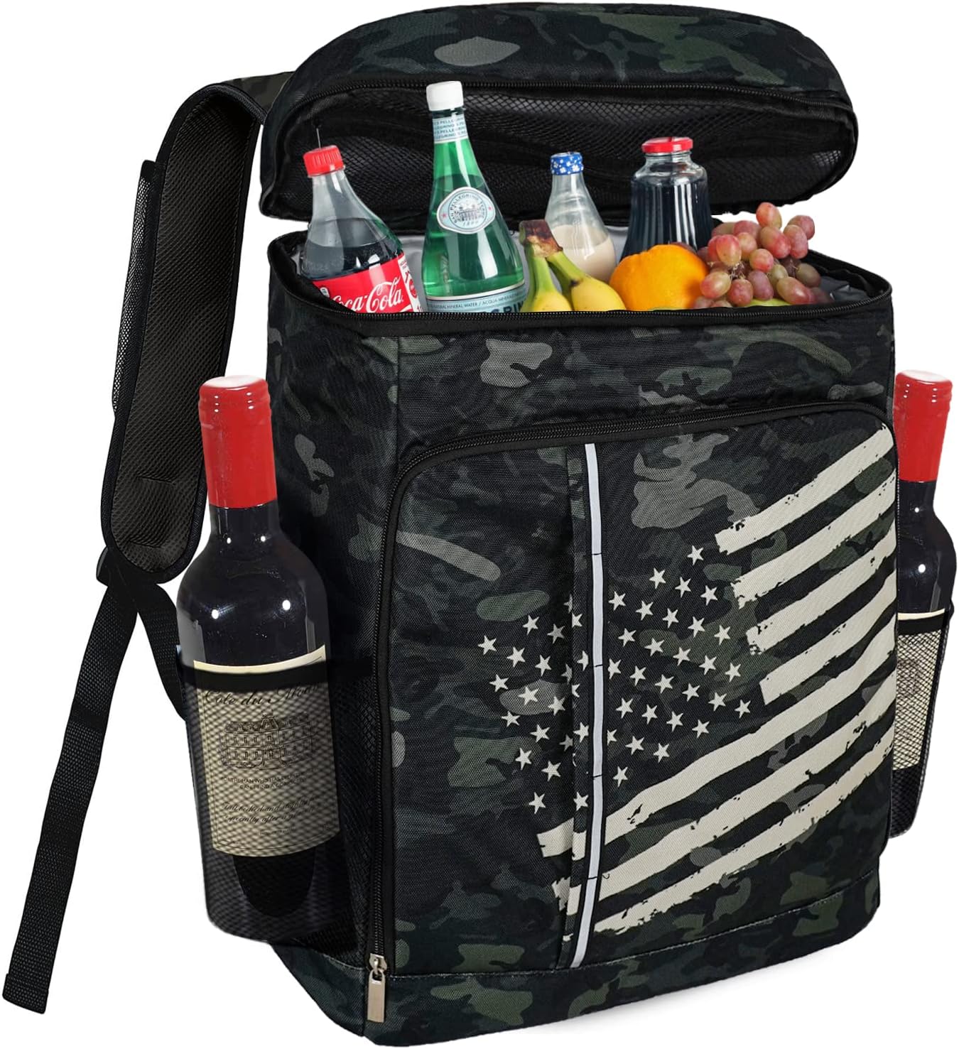 Backpack Cooler for Men - 30 Cans Lunch Cooler Bag for Work - Soft ...