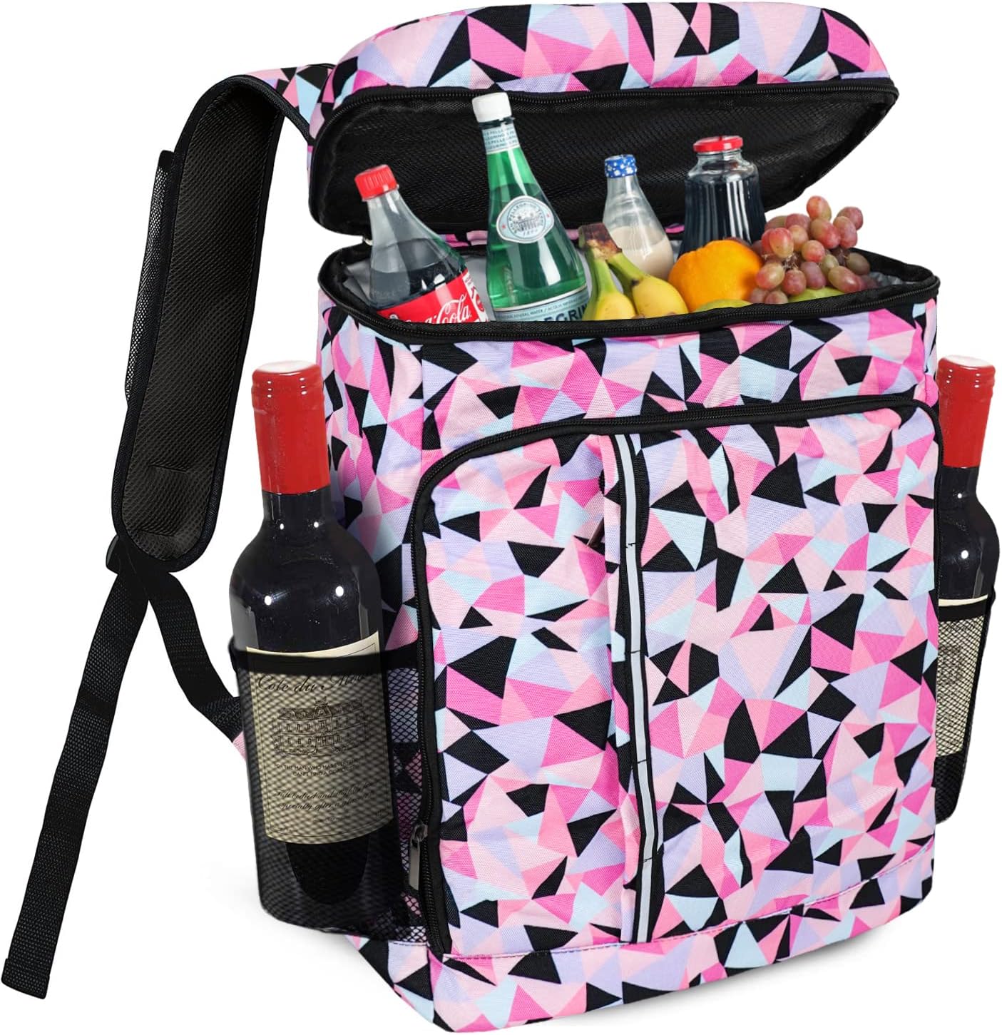 Backpack Cooler for Women - 30 Cans Lunch Cooler Bag for Work - Soft ...