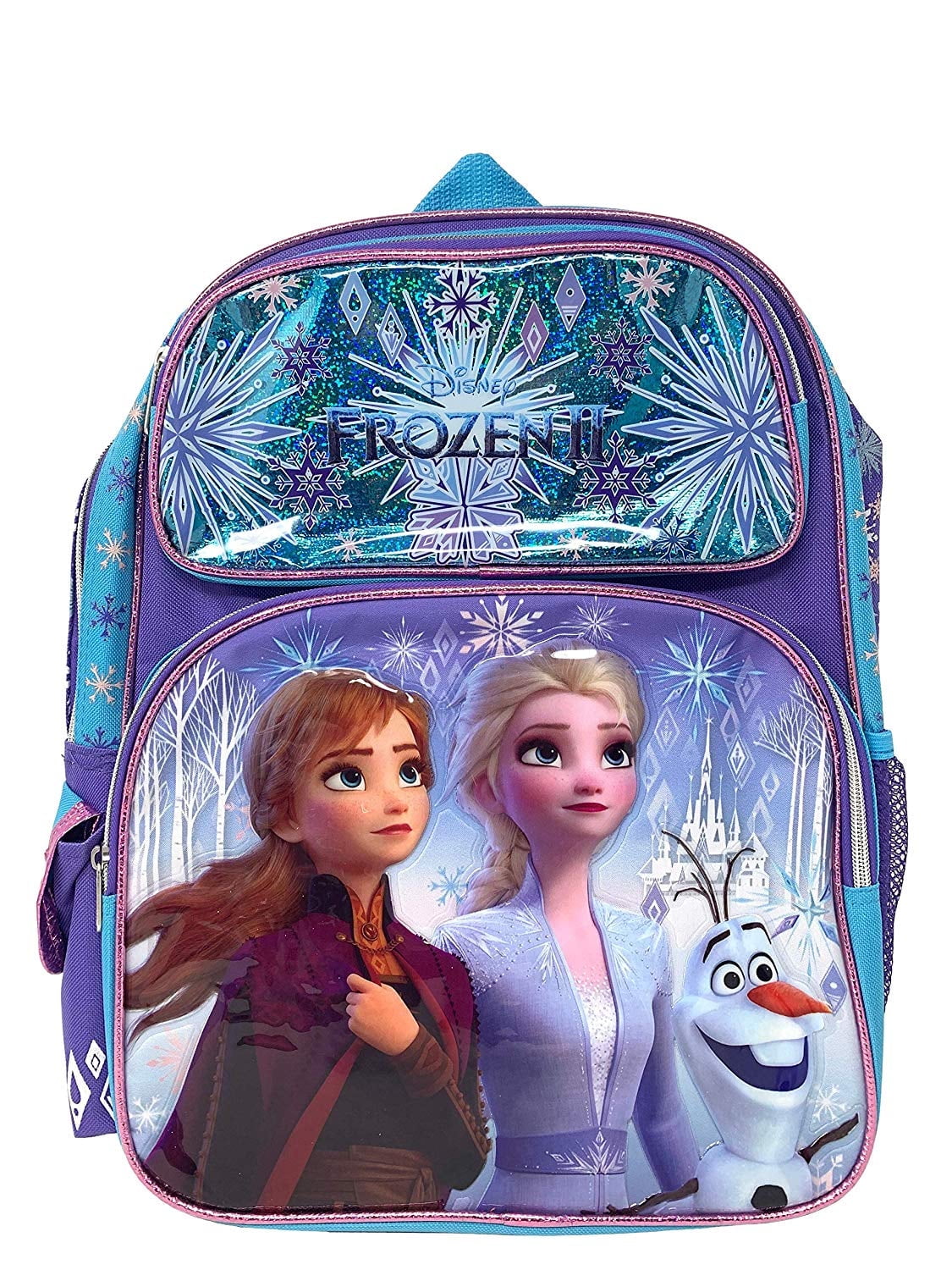 Backpack - Disney - Frozen 2 Elsa Olaf & Anna 16" New 008648 - Walmart.com