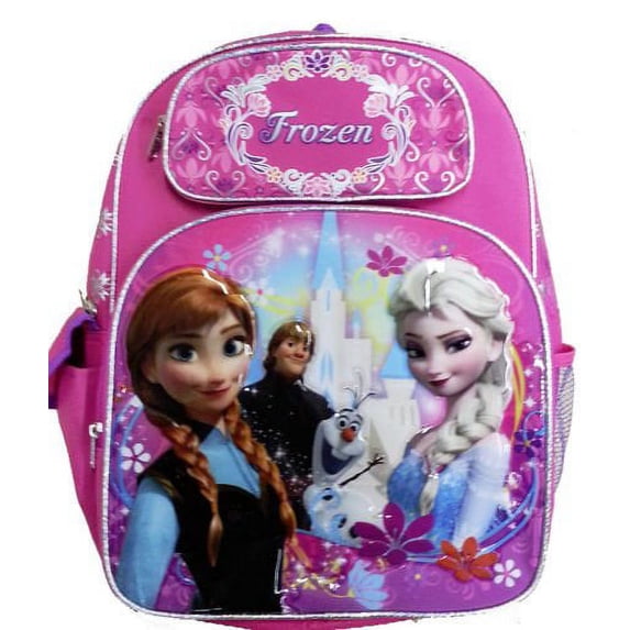 Backpack - Disney - Frozen Princess Elsa, Anna & Olaf Large School Bag ...