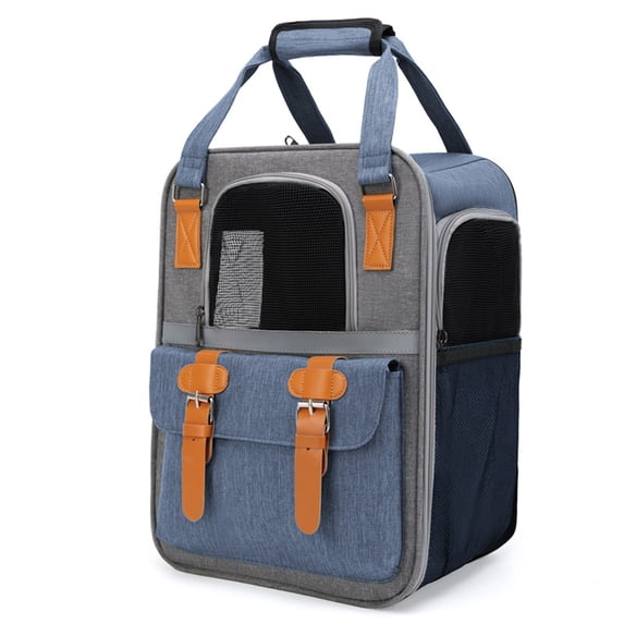 Backpack Dogs Carrier Mesh Sling Bag Breathable Dogs Outdoor Hiking ...
