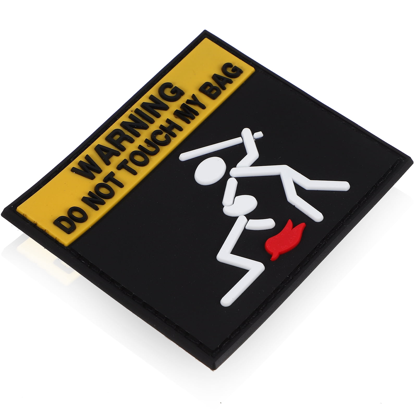 ifundom Unique Warning Design Patches for DIY Clothing and Accessories ...