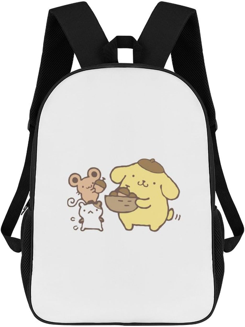 Backpack Fashionable Pompompurin Yellow Backpack Casual Backpack ...